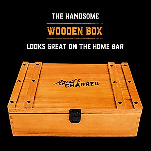 Cocktail Smoker Kit with Torch & Wood Chips for Whiskey & Bourbon (Premium Edition) + Wood Chips Variety Bundle