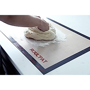 Silpat Roul' Pat Perfect Pastry Jumbo Size Non-Stick Silicone Countertop Workstation Mat, 23" x 31.5", Black, (ADN800585-00)