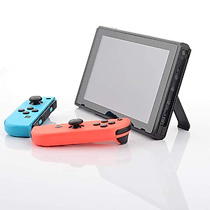 MMOBIEL Back Shell Bracket Kickstand Back Housing Bracket compatible with Switch Console Holder Stand Shell Black