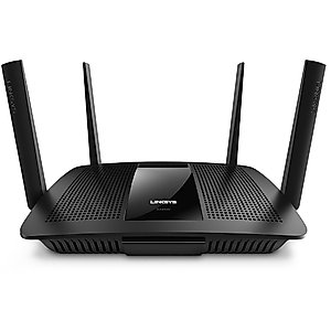 Linksys AC2600 4 x 4 MU-MIMO Dual-Band Gigabit Router with USB 3.0 and eSATA (EA8500)