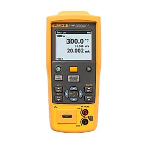 Fluke 714B Thermocouple Calibrator, Yellow/Brown/Black/Red
