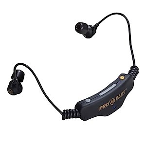 Pro Ears Stealth 28 HTBT, Advanced Bluetooth Ear Protection, 28 dB Noise Reduction, Custom Comfort Fit, 15-Hr Battery Life, for Shooting & Outdoor Activities
