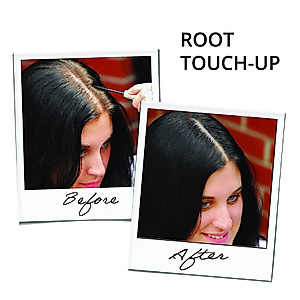 Greyfree Root Touch-Up Hair Mascara Black/Noir Temporary Gray Roots Concealer