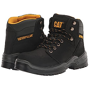 Cat Footwear Men's Striver Steel Toe Industrial Boot, BLACK, 7