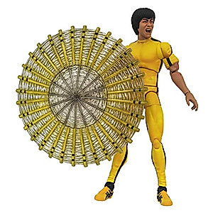 Diamond Select Toys Bruce Lee (Yellow Jumpsuit Version) Select Action Figure, Multicolor, Standard
