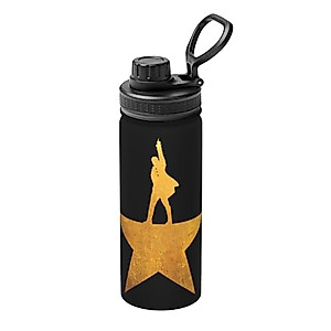 Hamiltons The Musical Tumbler 18 oz Stainless Steel Sports Insulated Kettle Travel Drinking Cup Water Bottle with Lid