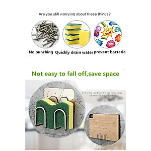 chenyesun 2 PCS of Wall Mount Pot Lid Holder ,Stainless Steel Stainless Steel Pot Pan Lid Cover Cutting Board Holder, Pan Lid Organizer Pot Hangers for Kitchen ,Bathroom, Cabinets