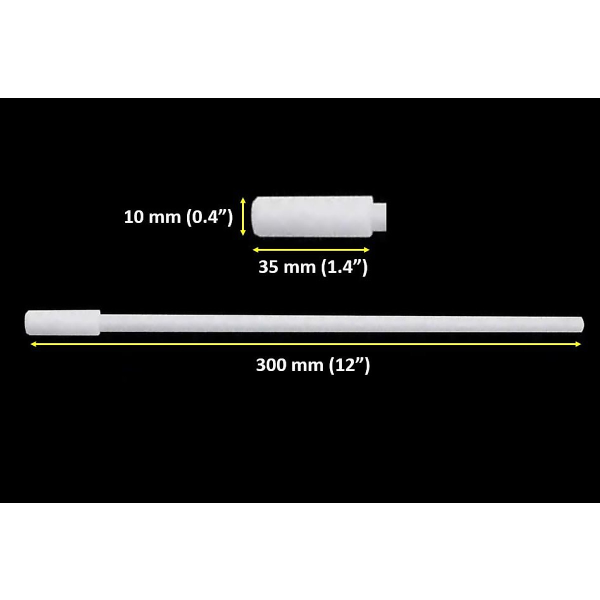 Labnique 12 inch Long PTFE Magnetic Stir Bar Retriever (300 mm)