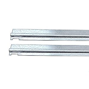 HON Compatible Lateral File Bars (2 Per Order) Fits 36" Cabinet, Office, Galvanized Steel