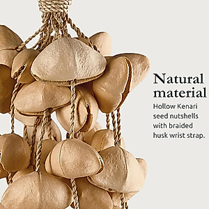 Meinl Sonic Energy Seed Shell Shaker Percussion Instrument — Nature Sounds for Meditation, ASMR, Sound Therapy, Yoga