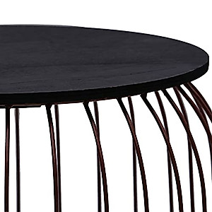 QJBSAVVA Coffee Tables 3 pcs Copper,Center Table Low Table Folding Table Entrance Table Suitable for Meeting Rooms, Reception Rooms, Offices