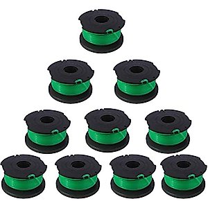 GH3000 Trimmer Spool Replacement Compatible with Black and Decker SF-080 SF-080-BKP GH3000R LST540B LST540 Auto Feed Weed Eater, SF080 Spool Refills 20ft 0.080 inch Single Line, GH3000 Spool