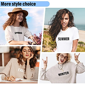 10 Sheets 440 Pieces Iron on Letters, 2 Inch Iron on Vinyl Letters, Heat Transfer Letters with A-Z PU Alphabets Sticker for Fabric, Clothing T-Shirt Printing DIY Craft