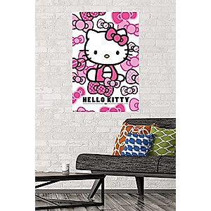 Trends International Hello Kitty Bows Wall Poster 22.375" X 34"