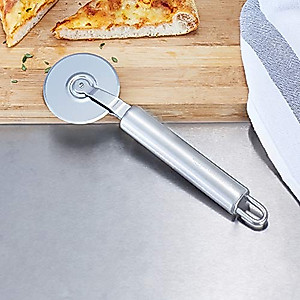 AmazonCommercial Stainless Steel Pizza Cutter, 2.37 Inch