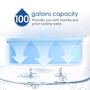 Waterdrop WD-DF-AL-A Replacement Alkaline Filters for Alkaline Dispenser Filtration System, Last Up to 2 Months or 100 Gallons (Pack of 3)