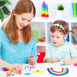 Butter Slime Kit 8 Pack, Including Lemon, Grape, Pineapple Etc Fruit Slime Accessories, Super Soft and Non-Sticky, Educational Stress Relief Slime Toys for Girls Boys