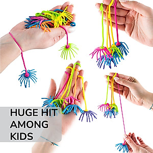 Yoyo Toys for Kids - 100 Pcs Noodle Yo Yo Toy for Party Favors - Easter Egg Fillers - Goodie Bag Supplies and Pinata Stuffers - Prizes for Kids Classroom - Vending Machine Toy