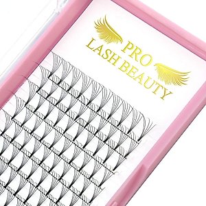 Premade Fans Eyelash Extensions 5D 3D 7D 8D 10D Short Stem Premade Volume Eyelash Extensions 3D 5D 7D Volume Lash Extensions .07 .10 Pre made Lash Fans C D Curl 9-15 MIX(5D-D-0.10,9-15mm)