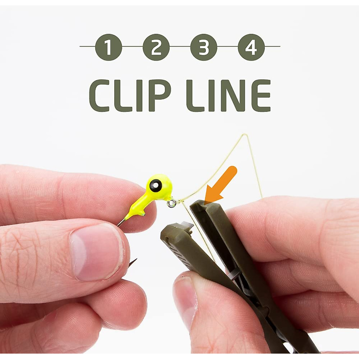 TYEPRO Fishing Knot Tying Tool/Jig Head and Hook Eyelet Grip/Line Threader/Clipper for Shaky Hands and Poor Eyesight. Tackle box Accessory.