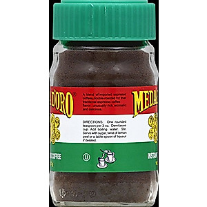 Medaglia D'Oro Espresso Style Instant Coffee, 2 Ounces (Pack of 12)