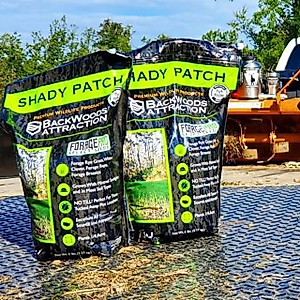 Backwoods Premium Wildlife Products Shady Patch - Premium Food Plot Seed Mix - 5 Pound Bag
