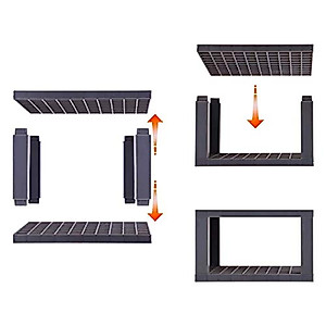 Transon Round Paint Brush Set with Brush Desk Organizer