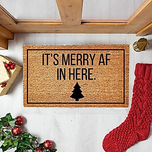 TUNKENCE Entrance Doormat Durable Front Welcome Mat Door Matts Outdoors Door Front Fluffy Carpet Bathroom Lobby Fluffy Floor Mat for Home Indoor Farmhouse Funny Kitchen Rugs Patio, 16x24Inch