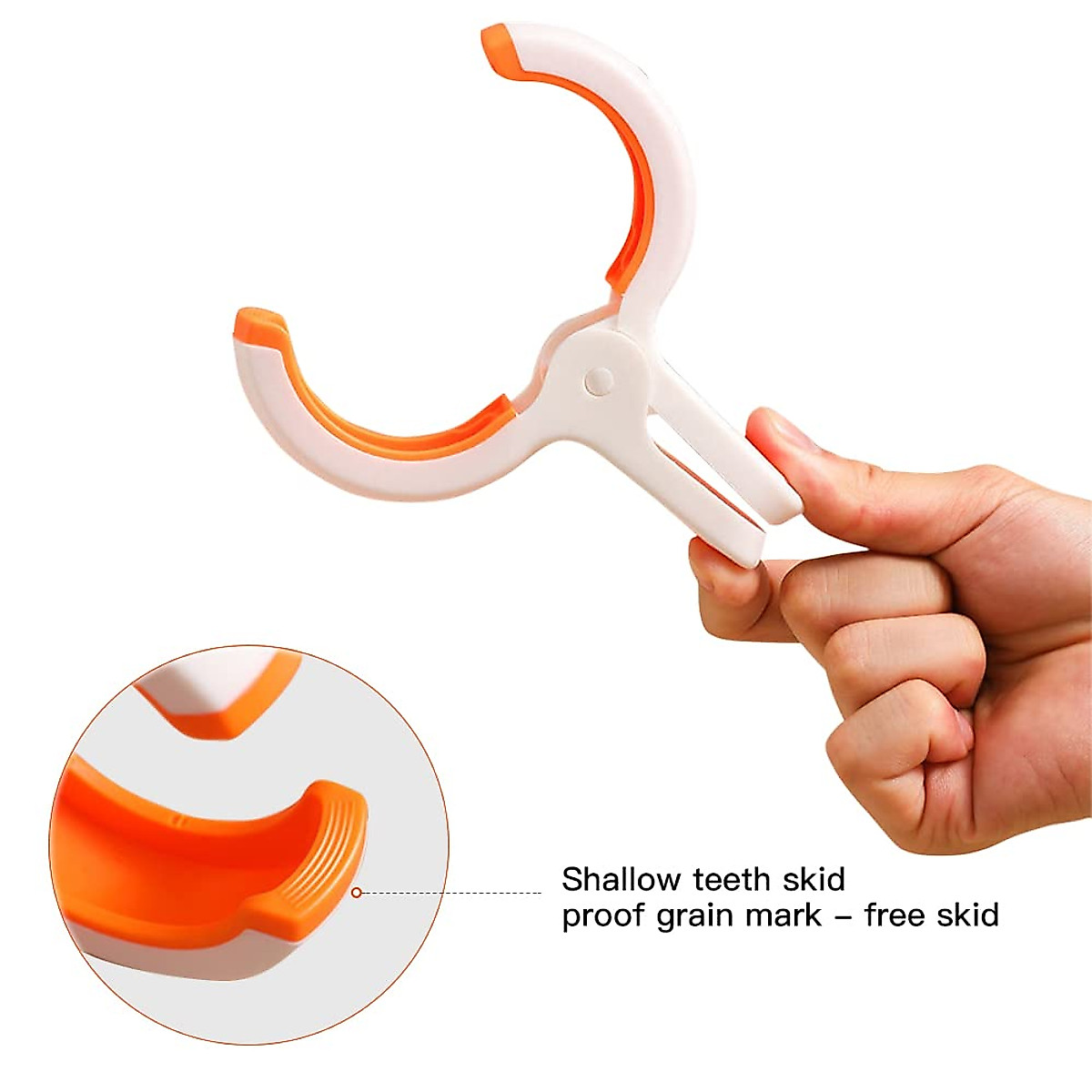 Beach Towel Clip,Lawdiey 6 PCS Silicone Plastic Clips for Beach Chairs Cruise Chair Heavy Laundry Clothespins Windproof Clamps Beach Blankets Clothes with 1 PCS Laundry Bag