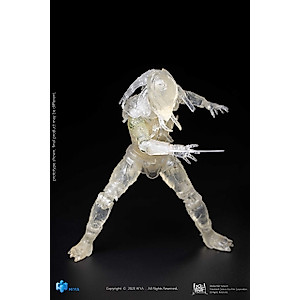 Hiya Toys Predators: Invisible Tracker Predator 1:18 Scale Action Figure, Multicolor