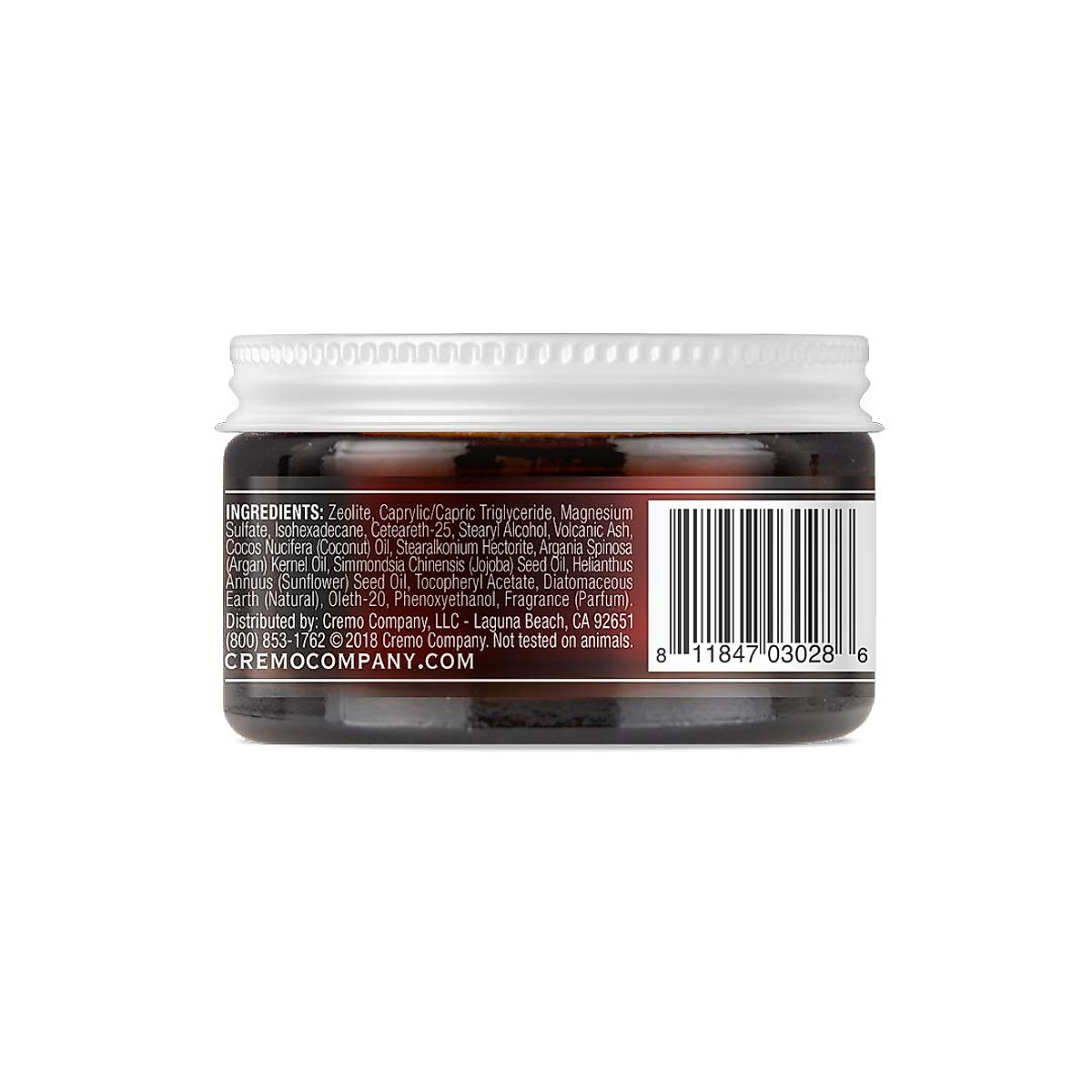 Cremo Barber Grade Dry Shampoo Paste, Refreshes Hair Without Water, 4 Oz