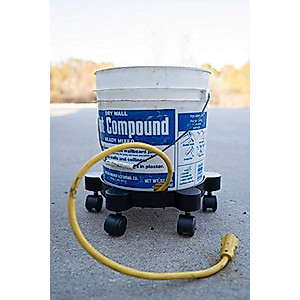TCD Parts Inc. - 5 Gallon Bucket Dolly- 6 CASTERS for No Spill or TIP…