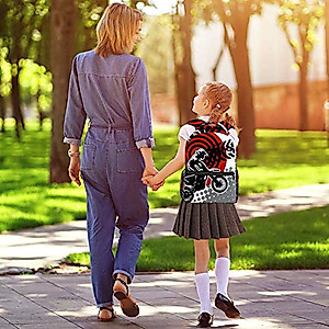 EVANLinsim Motocross Backpacks Boys Girls School Book Bag Travel Hiking Camping Daypack Rucksack