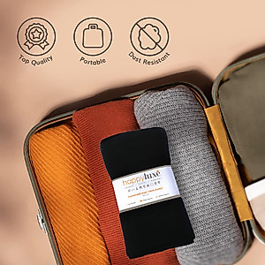 Happyluxe Shawl Wraps for Women, Versatile Wrap Shawl for Women, Wrap Scarf, Pashmina, Travel Gifts for Women - Eco Cashmere Jet Black