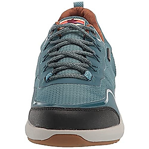 Cobb Hill Women's Skylar Mesh Lace Walking Shoe, Teal Waterproof, 7