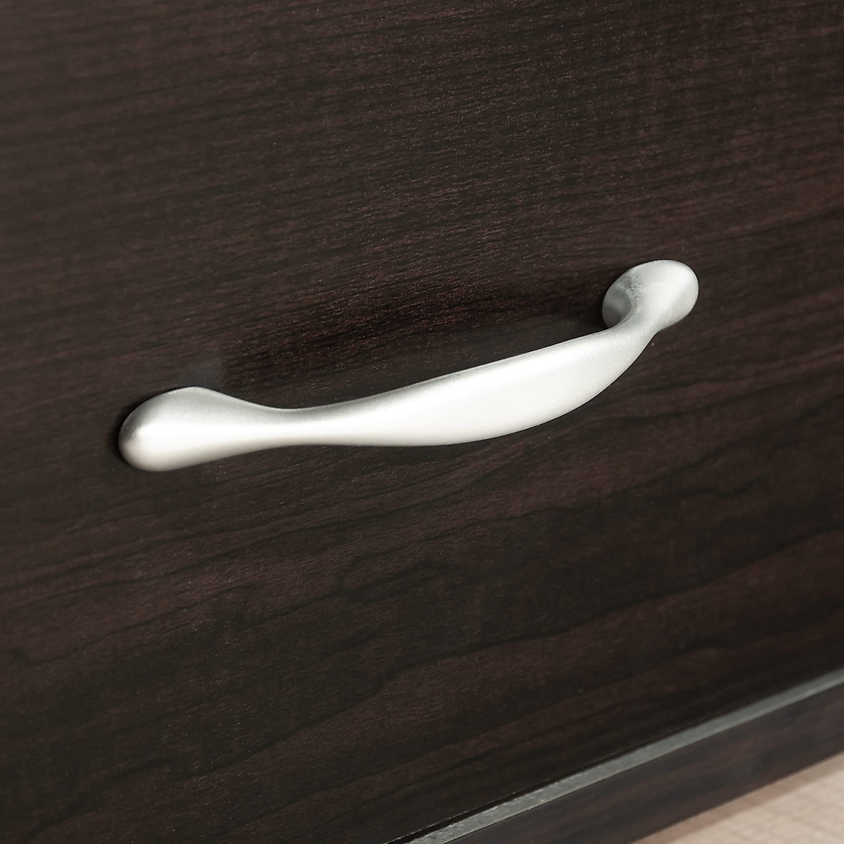 Sauder Beginnings Panel TV Stand, For TV's up to 42", Cinnamon Cherry finish