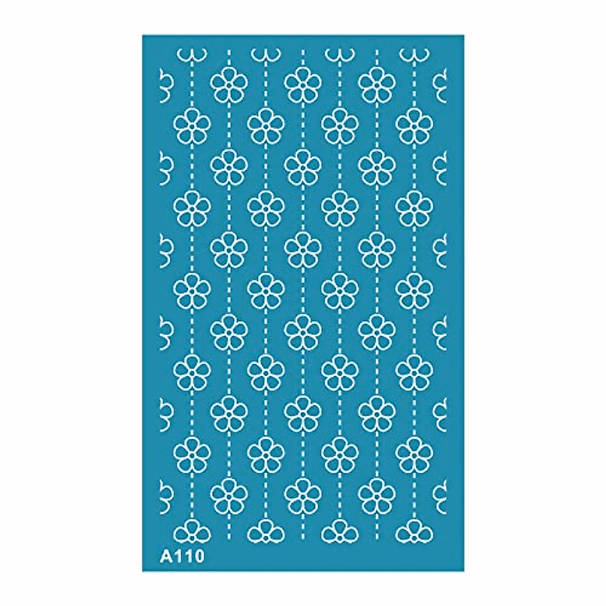 Silk Screen for Clay, Reusable Silk Screen Stencils for Earrings, Silkscreens for Clay Jewelry, Texture Sheets for Clay-17