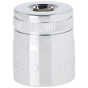 GEARWRENCH 1/4" Drive Standard Metric Socket 15mm, 6 Point - 80137