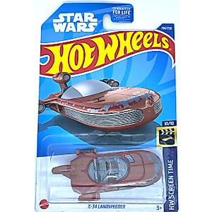 Hot Wheels 2022 - X-34 Landspeeder - HW Screen Time 10/10 [Brown] 194/250