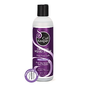 Original Curl Keeper Anti-Frizz Curl Defining Hair Styler (12 Oz) - Lightweight Curl Definer Liquid Gel for All Weather Conditions - Wavy & Curly Hair Products for Women (Cream Alternative)