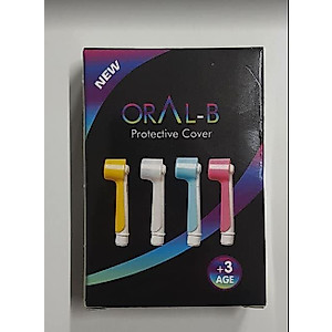 Toothbrush Cover for Electric Toothbrush, Compatible With oral b Electric Toothbrush Replacement Heads Cover for Travel Toothbrushes, Brush Protection Cover for Home Colourful