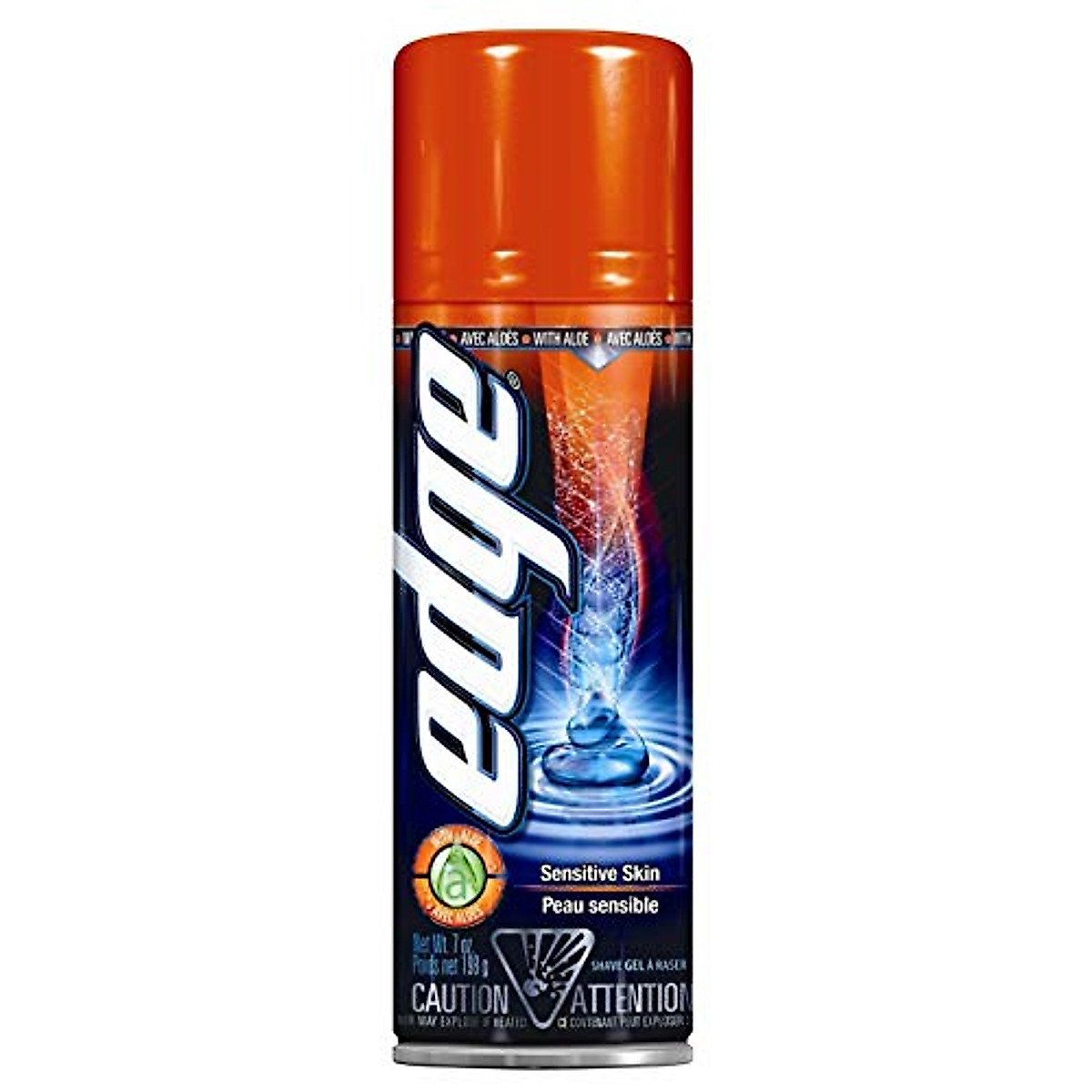 Edge Shave Gel Sensitive Skin 7 Oz (Pack of 3)