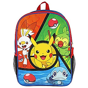 Pokemon Pokemon and Friends Character 16" Backpack