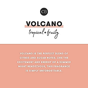 Capri Blue Jumbo Faceted Candle - 30 Oz - Volcano