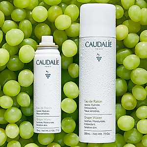 Caudalie Grape Water Moisturizing Face Mist - Soothing Organic Facial Spray to Instantly Hydrate and Strengthen the Skin Barrier, Safe for Sensitive Skin