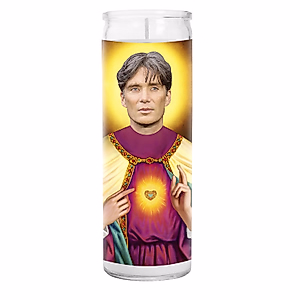 Cillian Celebrity Gift Candle - Saint Candles - Tommy Shelby Unique Candle - Handmade in USA - Celeb TV Show Movie Gift