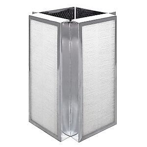 Replacement Filter, Compatible with 50 Air Purifier, 3-in-1 H13 True HEPA Filter