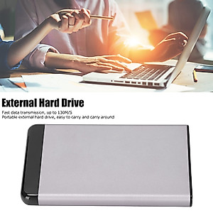 Hard Drive, External SSD Portable Metal Design for Desktop Computers for Notebooks for All in One Computers(#1)