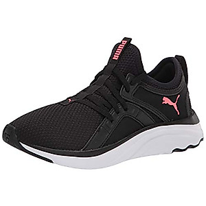PUMA womens 19435501 Running Shoe, Puma Black-ignite Pink-puma White, 8.5 US