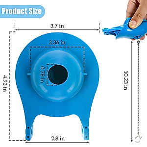 VRSS 3-Inch Opening Toilet Flappers Replacement fit 3 Inch Outlet Pipe Opening Flush Valves Toilets, Compatible with Gerber 99-788, Lowes AquaSource: 1.28 GPF Toilets, 98923 etc. (1)